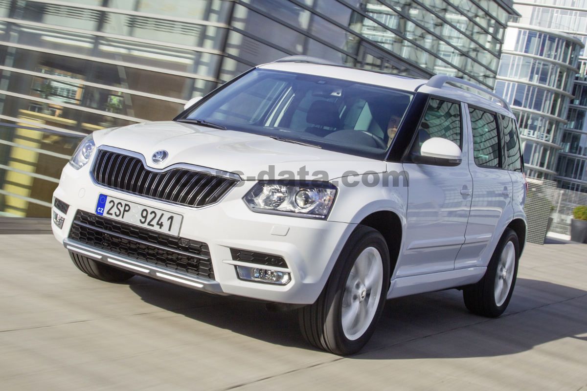 Skoda Yeti 1.6 TDI Greenline Active, Manual, 2014 - 2015, 105 Hp, 5 ...